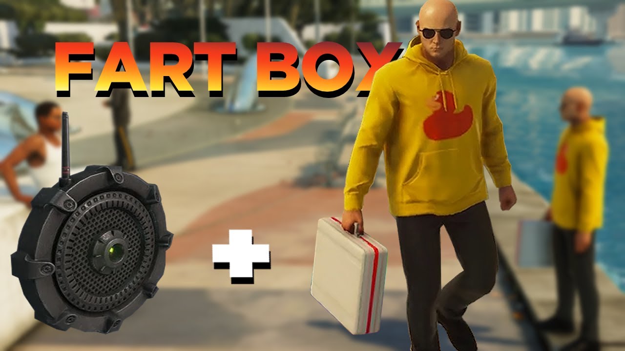 the fart box makes Hitman too easy - YouTube