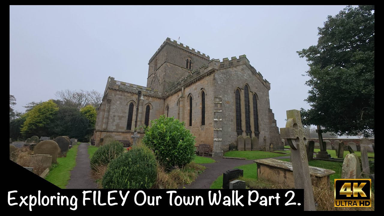 Exploring FILEY Our Town Walk Part 2. - YouTube