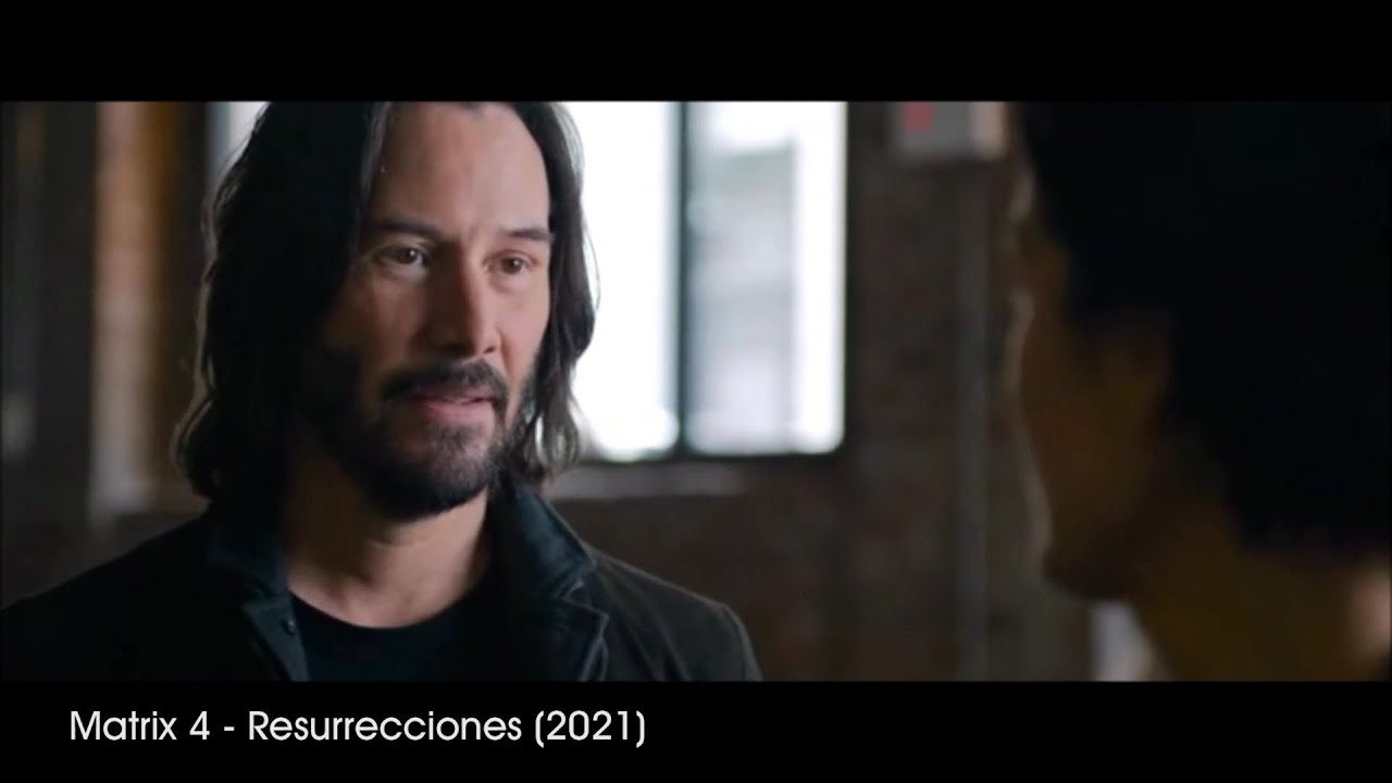Matrix 4 - Resurrecciones (2021). Thomas charla con Tiffany, mientras ...