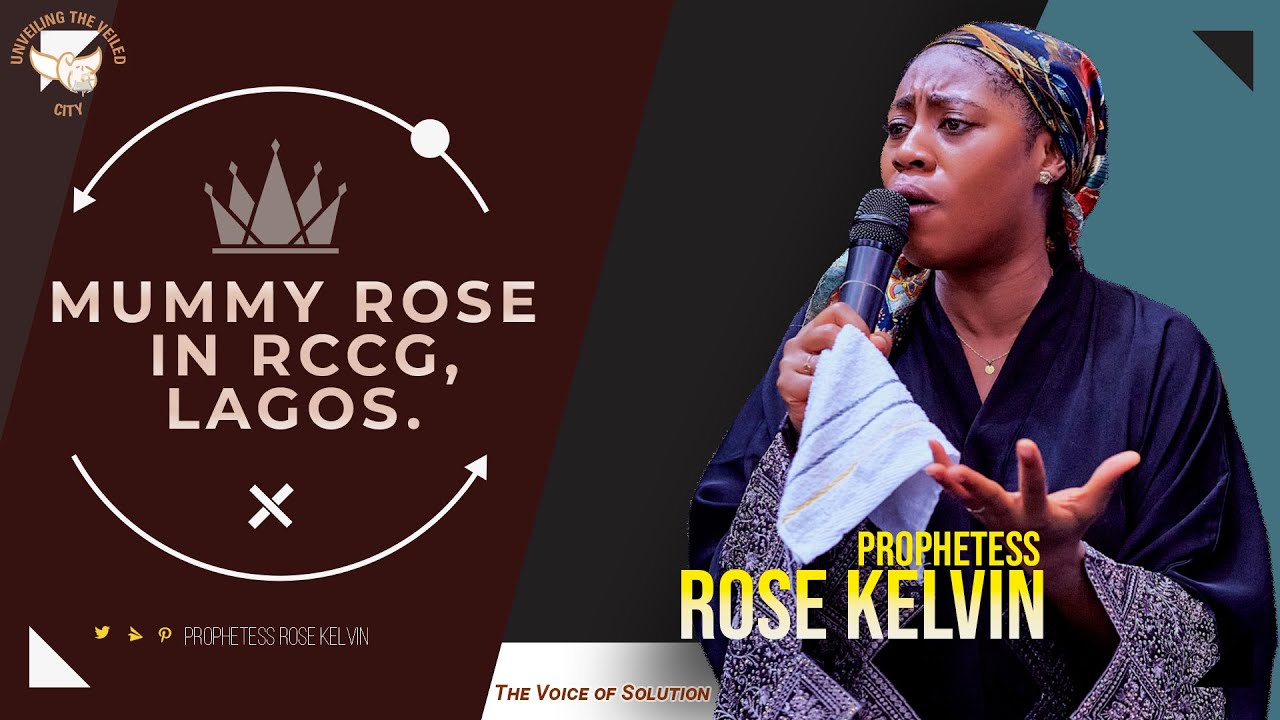MUMMY ROSE IN RCCG, LAGOS. - YouTube