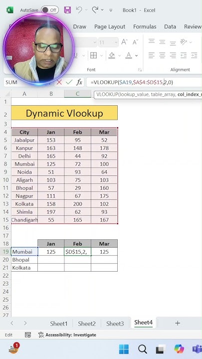 😱How to Use Dynamic Columns in VLOOKUP |🔥Dynamic VLOOKUP in Excel |💥Master VLOOKUP in Excel # ...