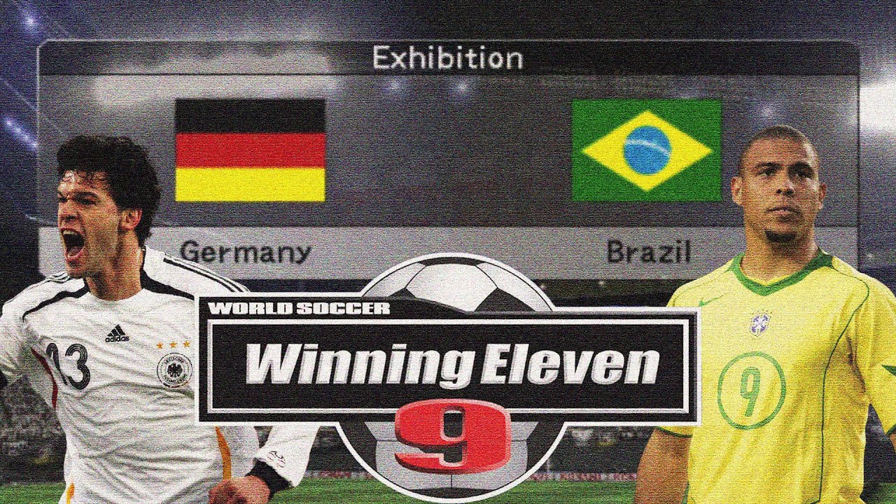 Germany vs Brazil | First Half | World Soccer Winning Eleven 9 | PS2 AI ...