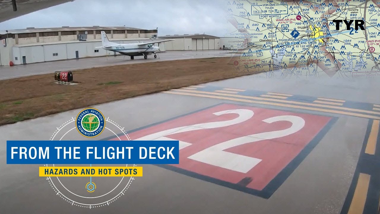 From the Flight Deck - Tyler Pounds Regional Airport (TYR) - YouTube