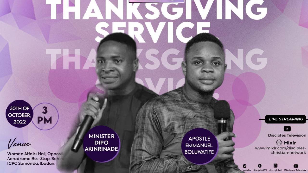 MANIFEST CONFERENCE 2022 DAY 5(THANKSGIVING SERVICE) WITH APOSTLE ...