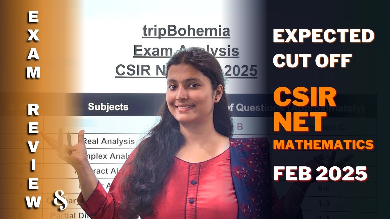 Expected Cut Off of CSIR NET Feb 2025 | Exam Analysis by Prof Ishika ...