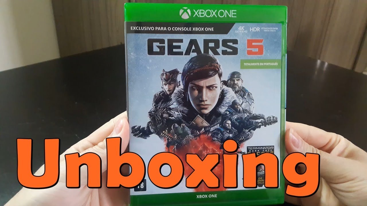 Gears 5 - Xbox One - UNBOXING - YouTube