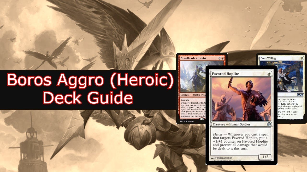 Boros Aggro (Heroic) Comprehensive Deck Guide | Pioneer | MTGO - YouTube