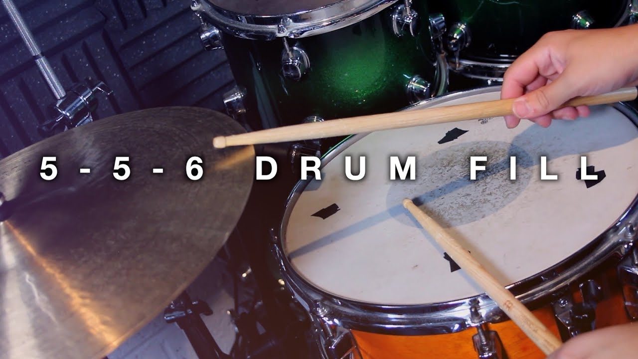 5-5-6 Drum Fill - Free Drum Fill Lesson - Rohan Bumbra - YouTube