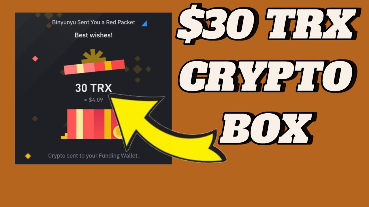 $30 TRON TRX RED PACKET CODE IN BINANCE TODAY - YouTube