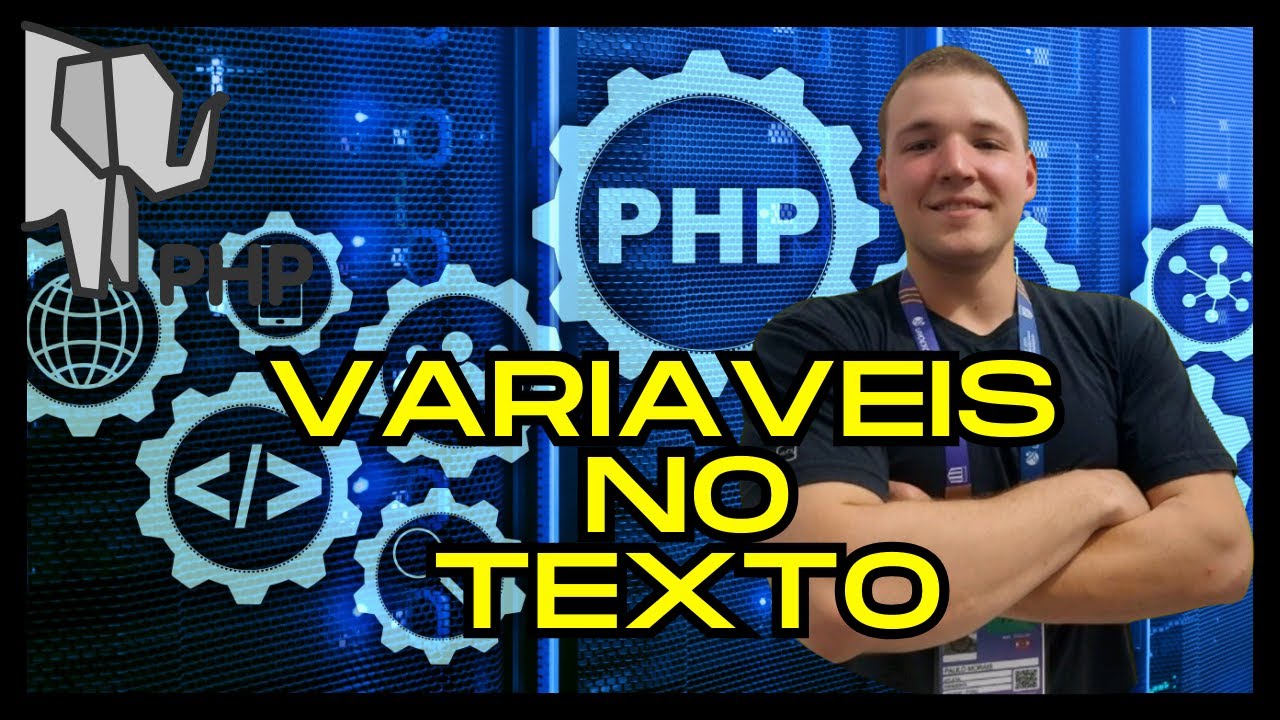 Strings e variáveis no texto - PHP para iniciante | Parte 2 - YouTube