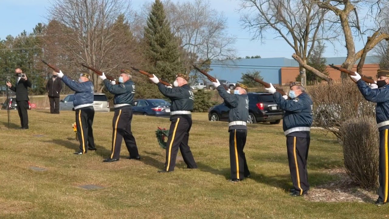 Post 5040 VFW 21 Nov 2020 salute Keith Wayne Ashcraft - YouTube