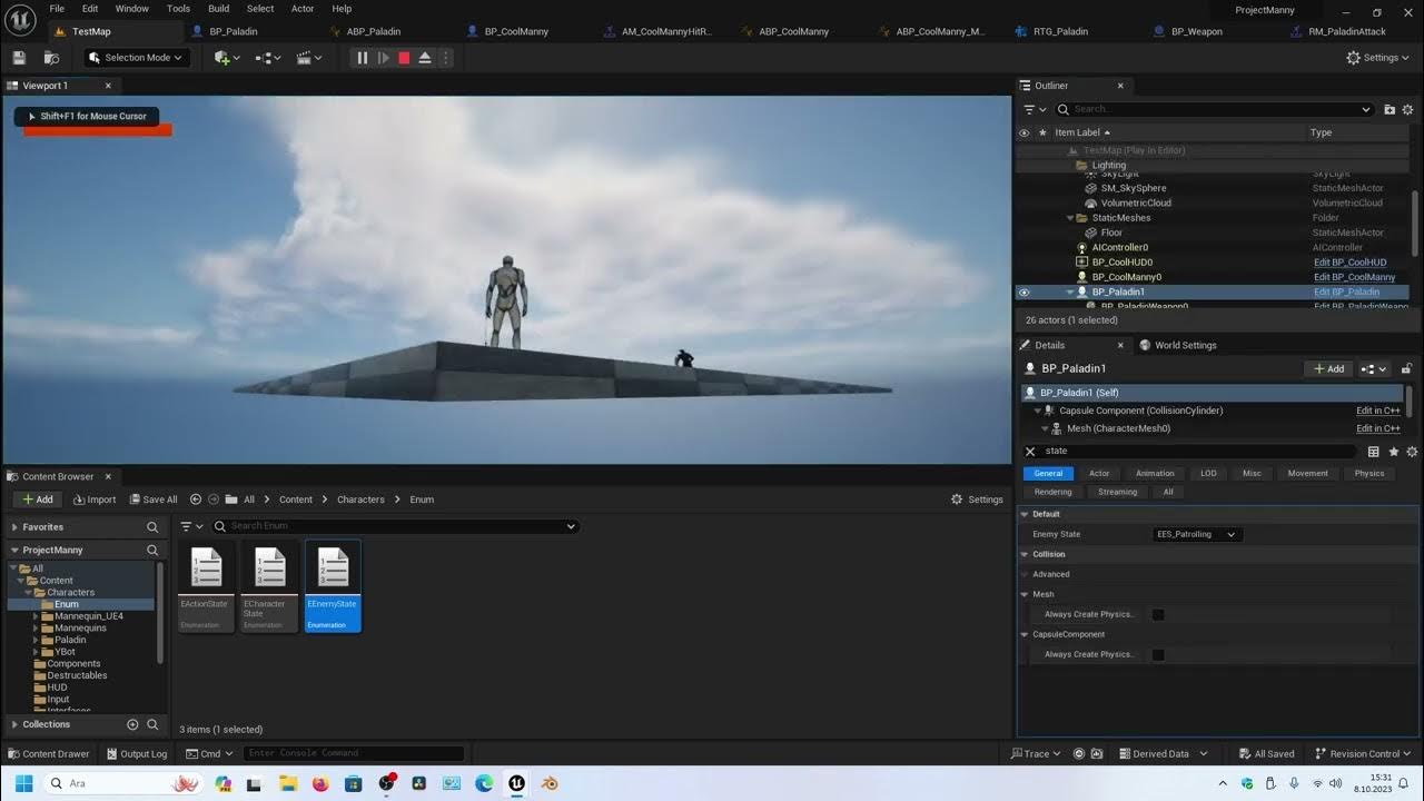 Unreal Engine 5 Blueprint karakter hazırlama-25 [Turkish] - YouTube