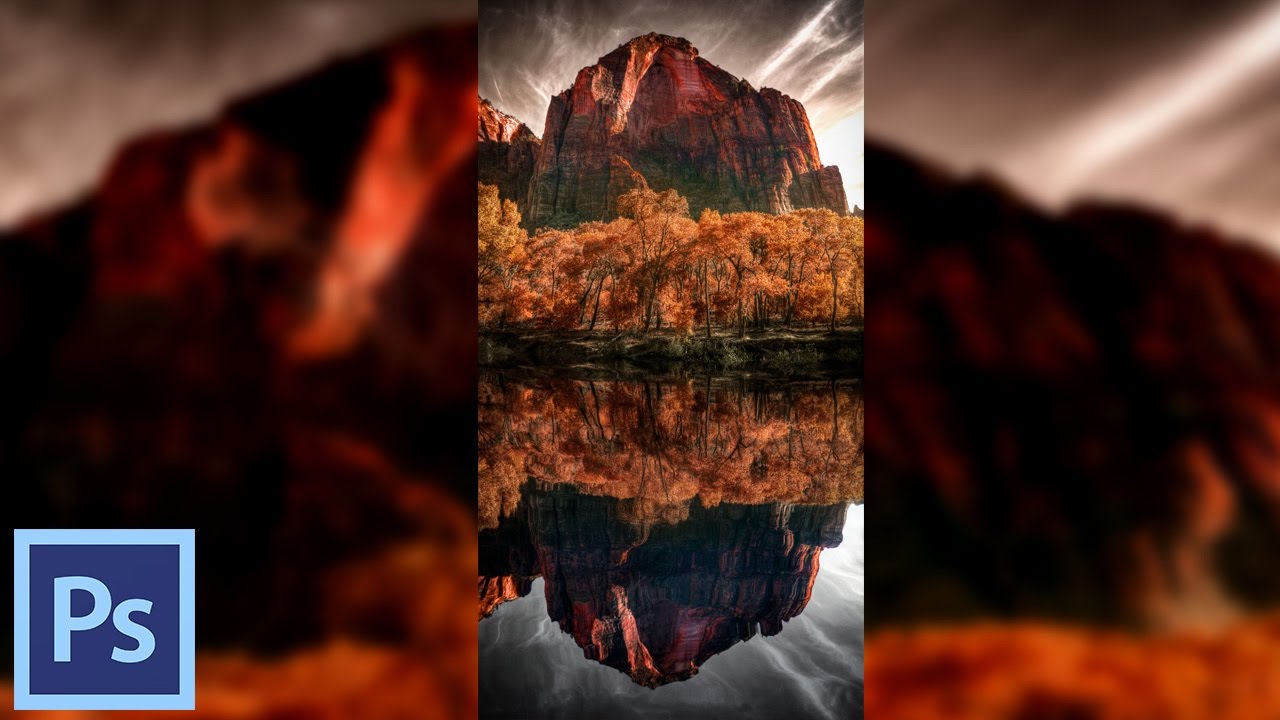 How to Use Photoshop to Create a Mirror Image - Red Giant | Photoshop ...