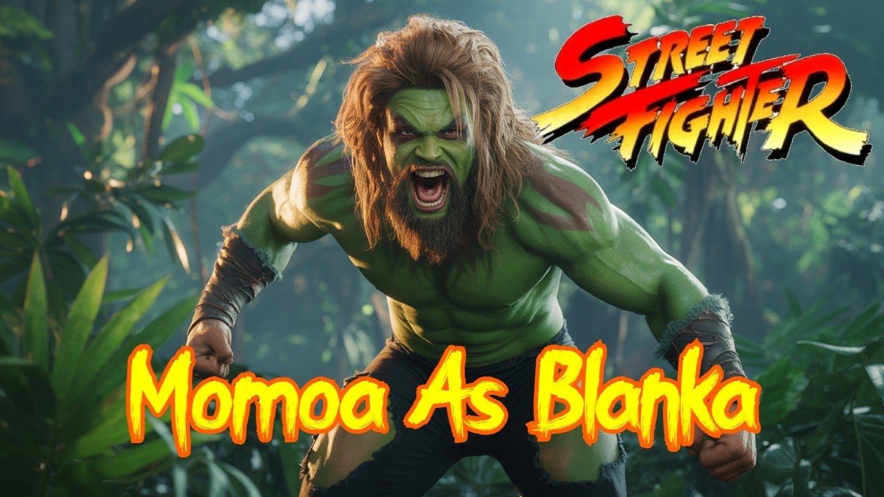 STREET FIGHTER: Jason Momoa In Talks For Blanka (WWE Superstar Roman ...