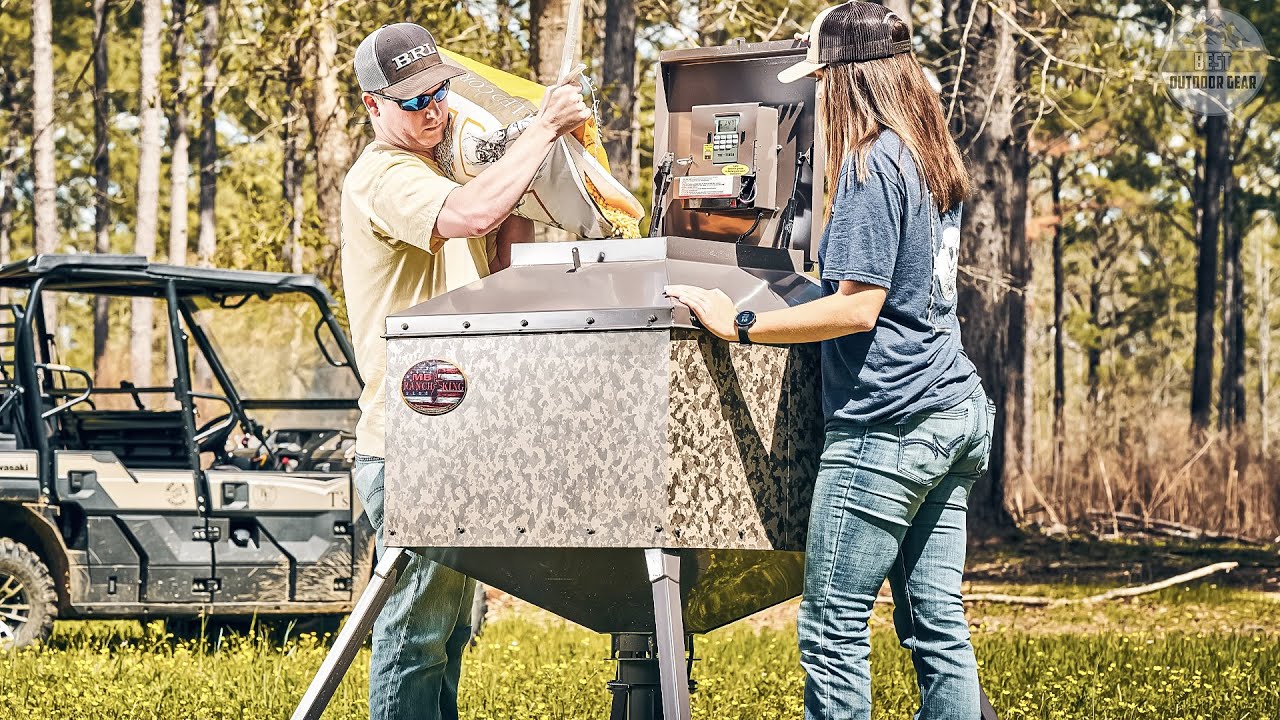 Best Deer Feeders 2024 - Top 7 Best Deer Feeders for Hunting - YouTube