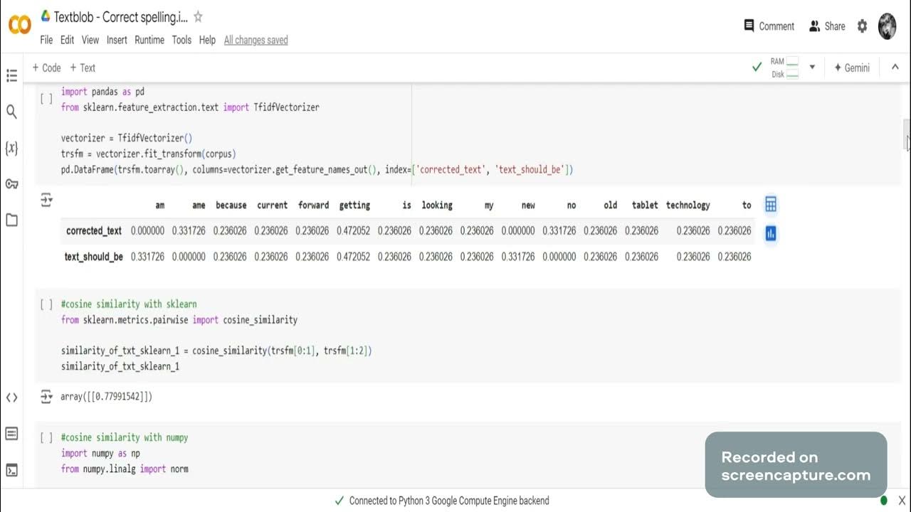 Code review: Check the accuracy of TextBlob's spelling corrector - YouTube