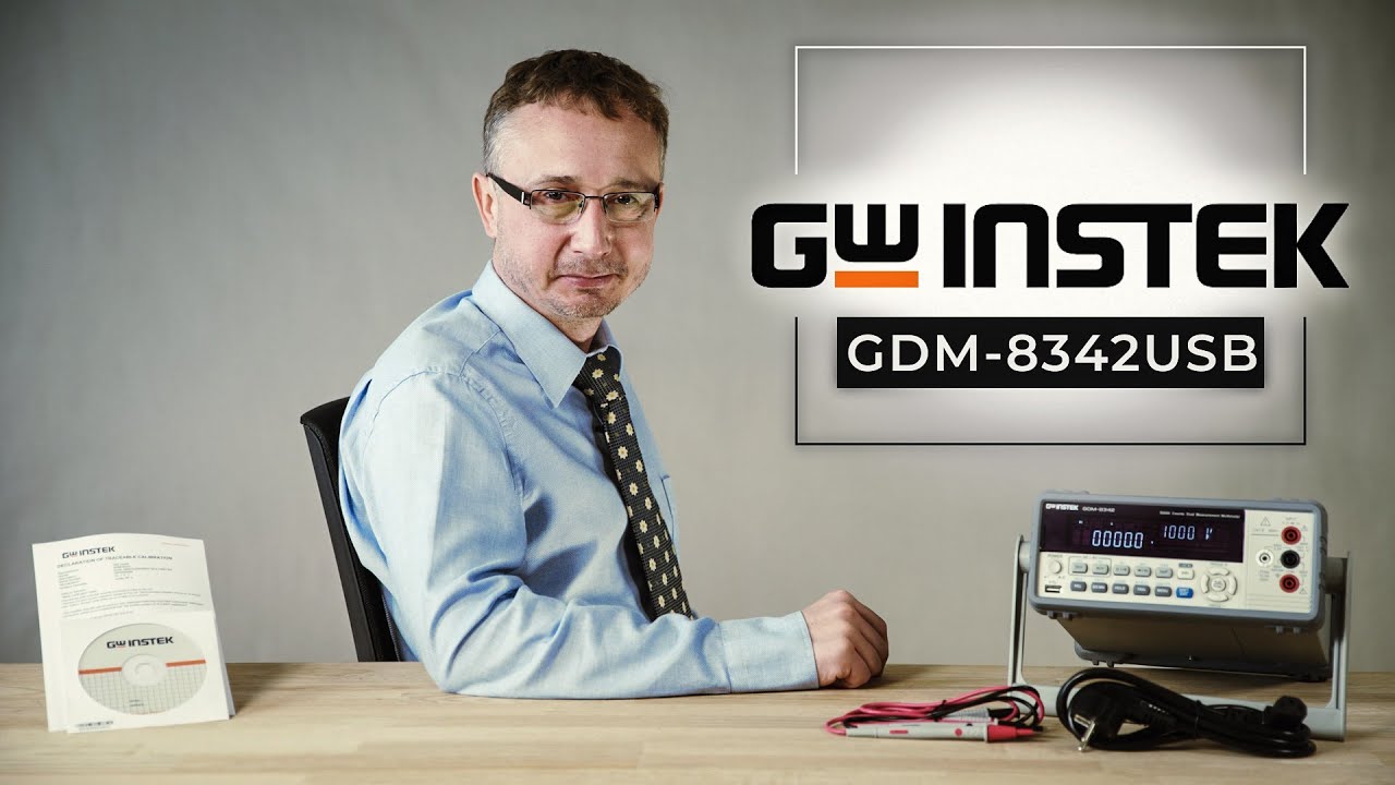 GDM - 8342 USB GW INSTEK TRUE RMS Benchtop digital multimeter [Main ...