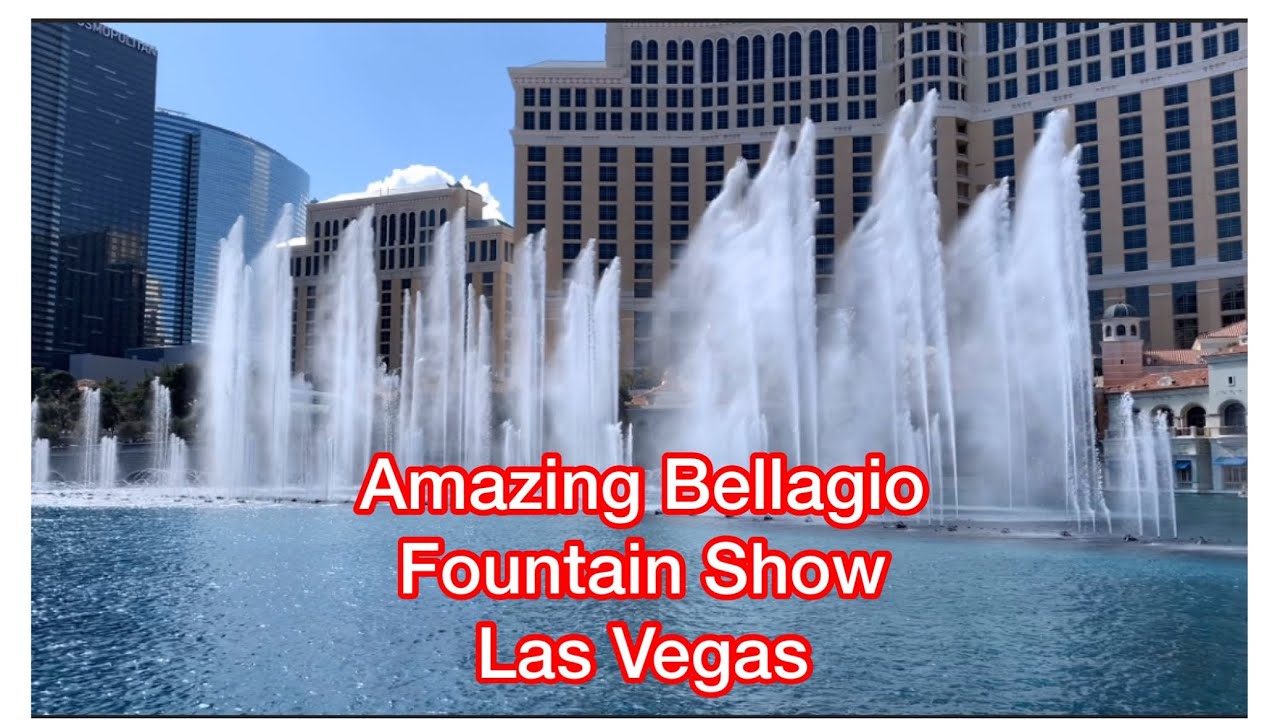 AMAZING BELLAGIO FOUNTAIN SHOW - YouTube