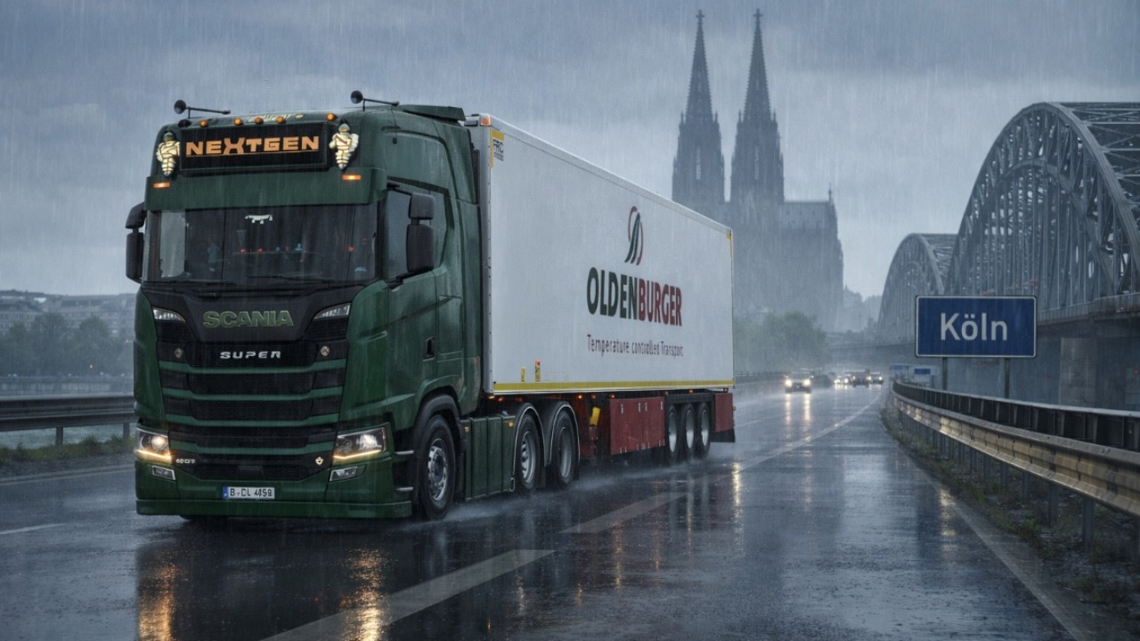 ETS2 Realistic Driving | Scania NG 520 V8 Harthoorn Sound Pack | POV 4K ...