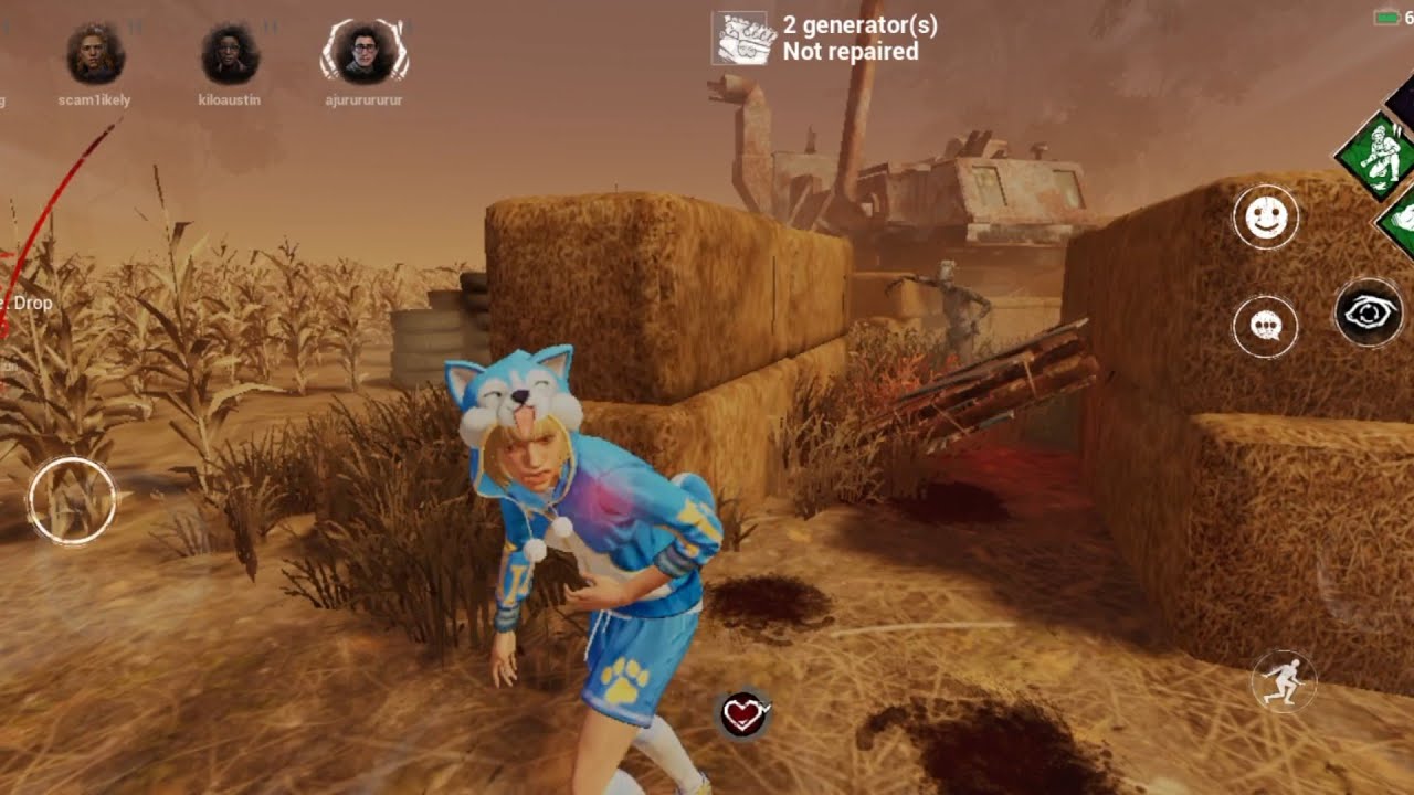 Last Husky(Meg Thomas) Gameplay video l DBD Mobile l @PrataryGaming ...