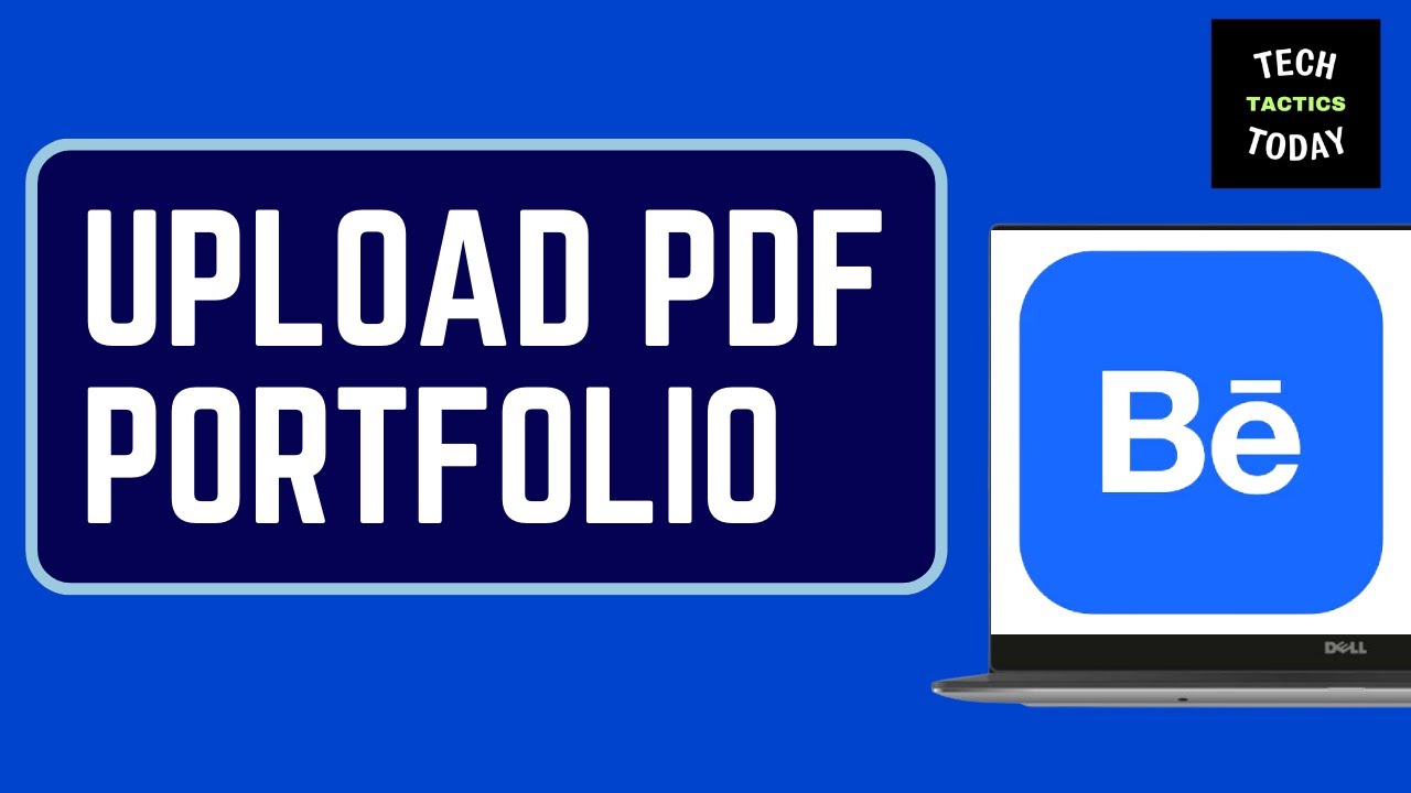 How to Upload PDF Portfolio on Behance - Best Method - YouTube