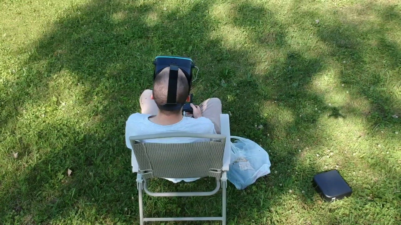 DJI Spark FPV with Google Cardboard - YouTube