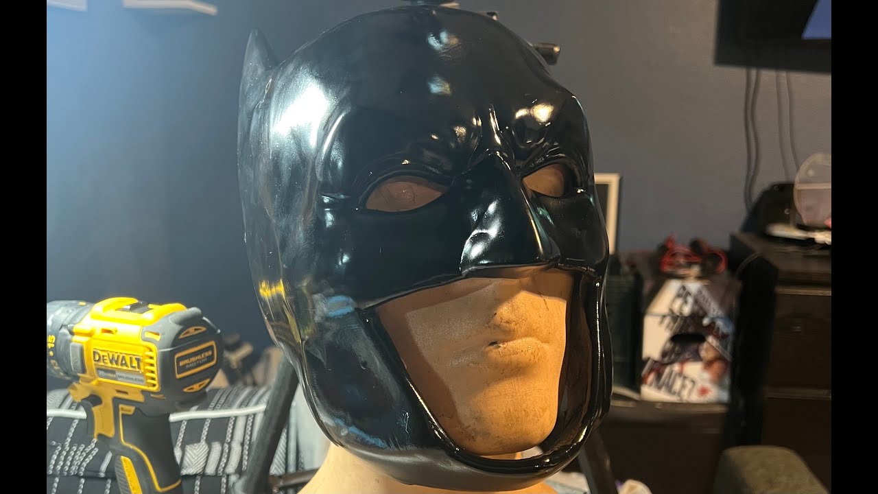 How to make a Batman Mask - YouTube