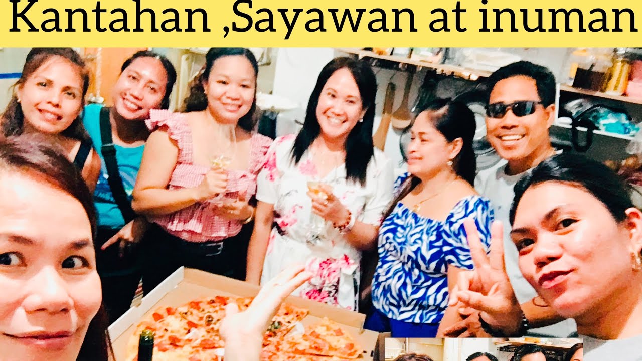 Kainan,kantahan,inuman at sayawan! Saya2 Happy Birthday Ellen! - YouTube