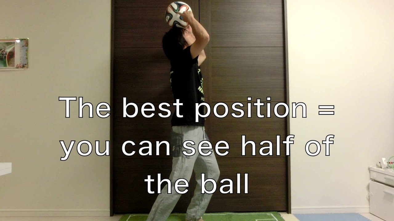 1min Head Stall tutorial/ How to football freestyle - YouTube