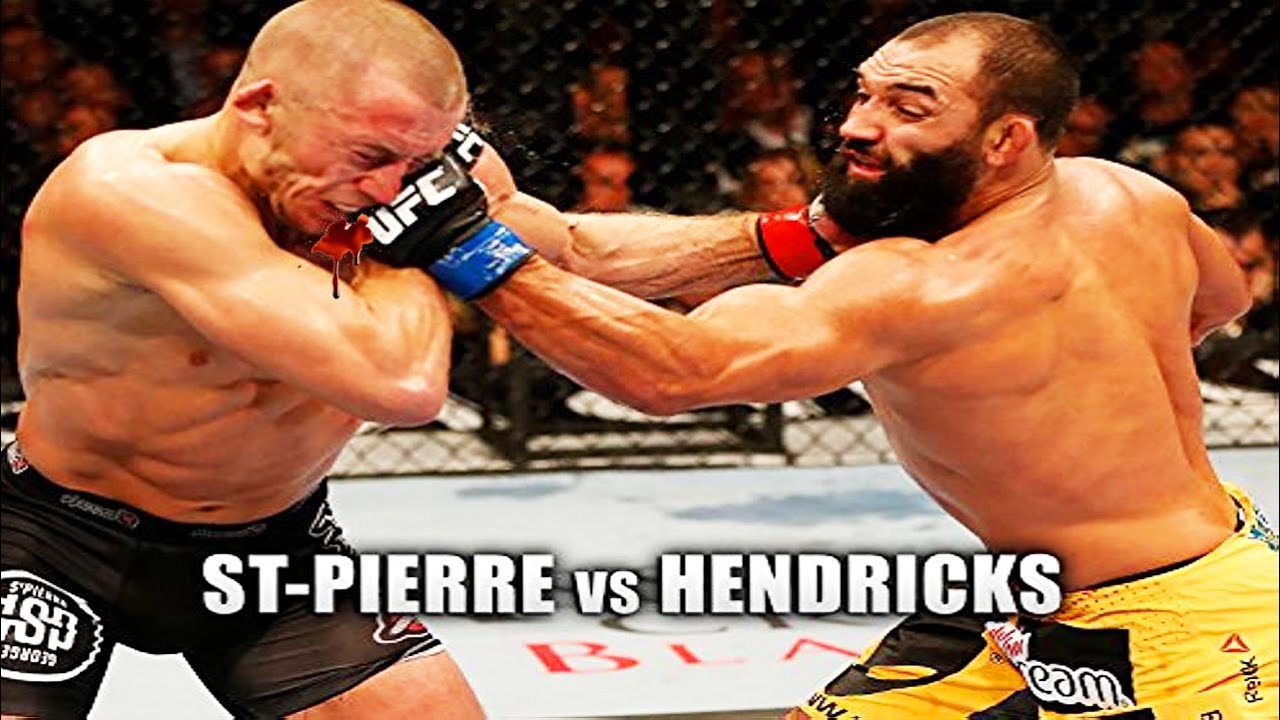 George St Pierre VS Johny Hendricks Full Fight Highlights | GPS VS ...