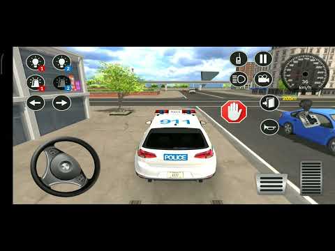 Polis oyunları/ 🚔Araba oyunları, 🚓Police Simulation 2021🚦 Android Gameplay Level 1