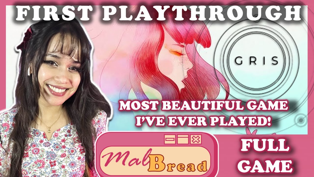 😭THIS BEAUTIFUL GAME MADE ME CRY! 🍞 MalBread VOD #GRIS FULL GAME - YouTube
