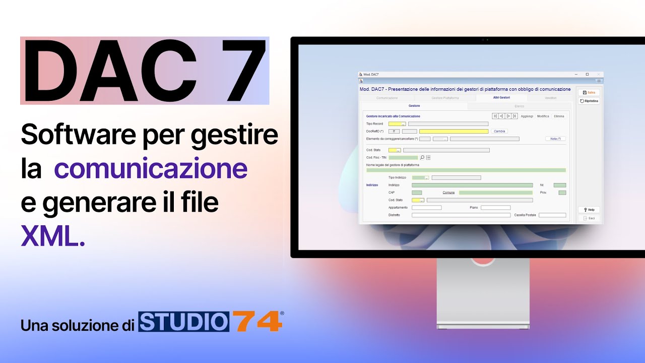 Software DAC7: Spiegazione semplice dell'obbligo annuale per Gestori di ...