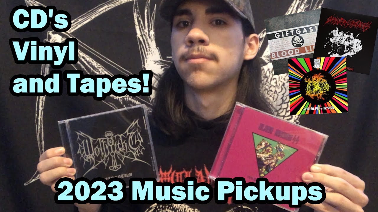 2023 Music Pickups (Vinyl, CD's, and Tapes!) - YouTube