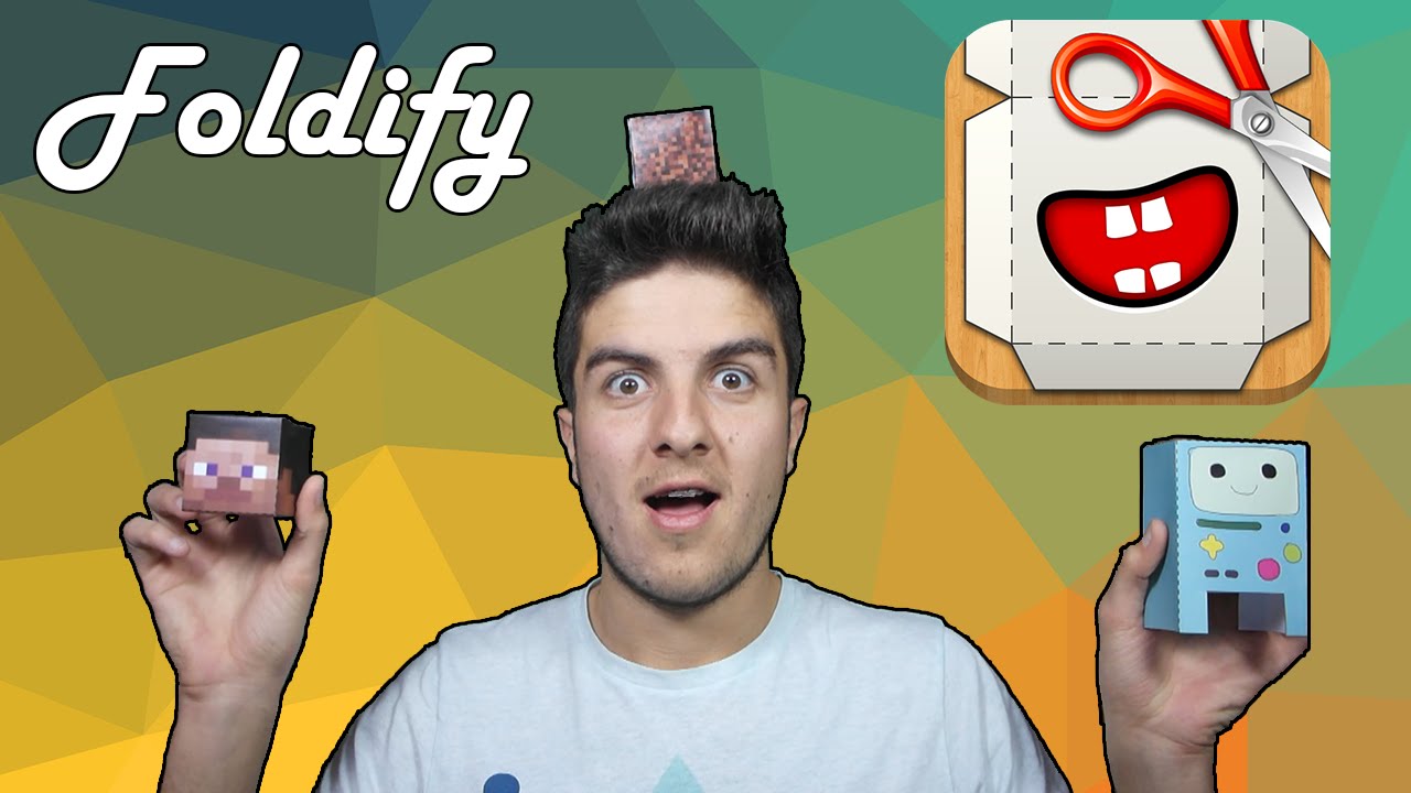 Foldify | Crea Figuras de Papel en 3D | PIDE LA QUE QUIERAS! - YouTube