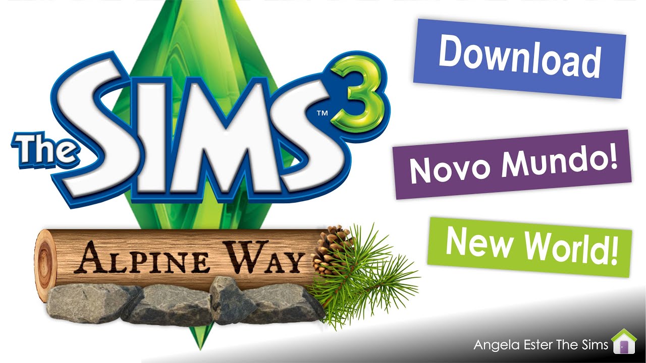 Alpine Way - Download Mundo para The Sims 3 (Custom World) - YouTube