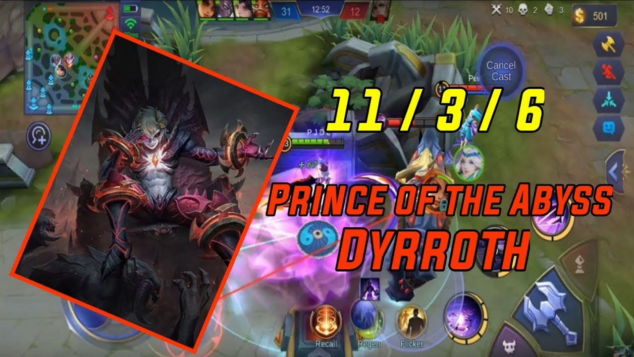New Hero | Prince of the Abyss : Dyrroth - YouTube
