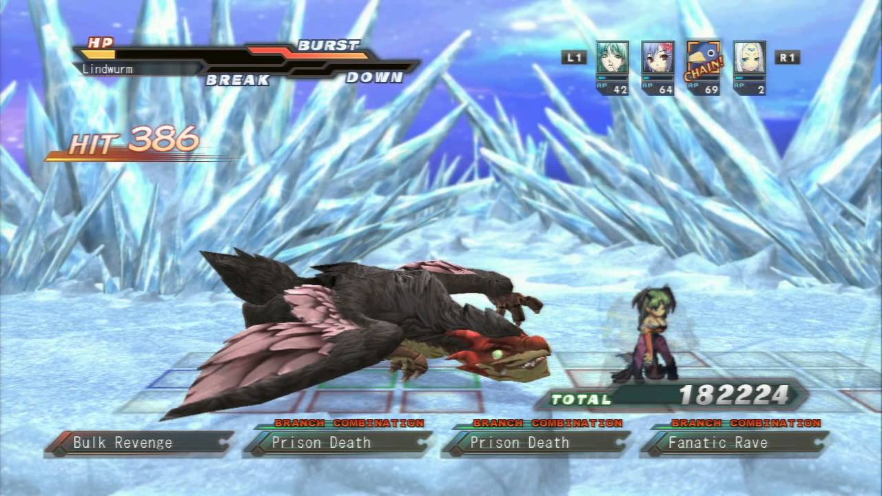 Cross Edge PS3 True End Part 110 (post game) - Boss: Lindwrum - YouTube