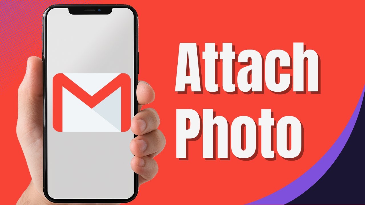 How to Attach a Photo to Email on Android Devices - YouTube