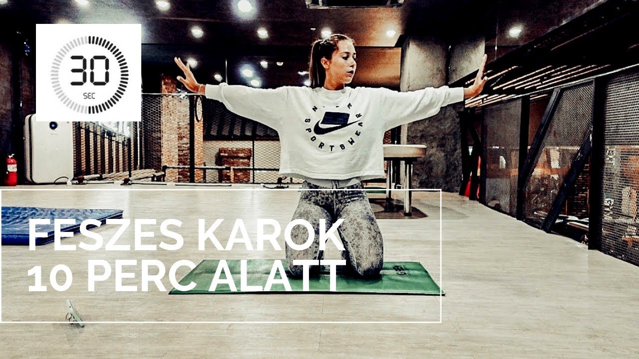 Feszes karok 10 perc alatt !! - YouTube