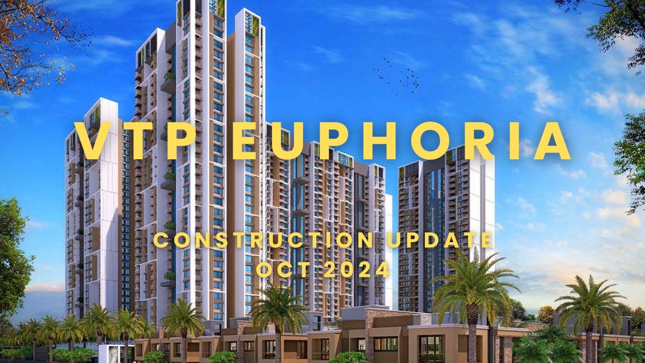 VTP Euphoria construction as on October 2024 #kharadi #property #vtp ...