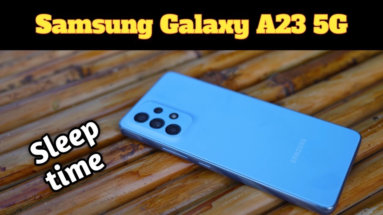 How To Change Lock Screen Time In Samsung Galaxy A23 5G, Auto Screen Off In Samsung Galaxy - YouTube