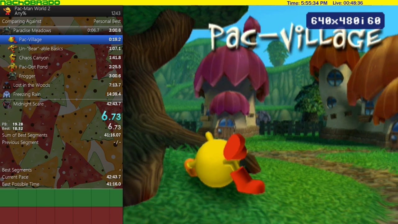 Pac-Man World 2 Any% IL - Pac-Village (0:09.783) - YouTube