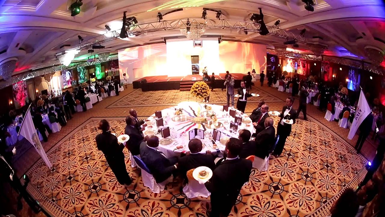 SHERATON ADDIS Synchronized Banqueting Service - Starters - YouTube