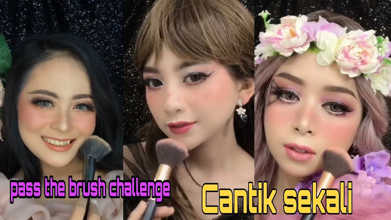 MAKEUP BRUSH CHALLENGE VIRAL - YouTube
