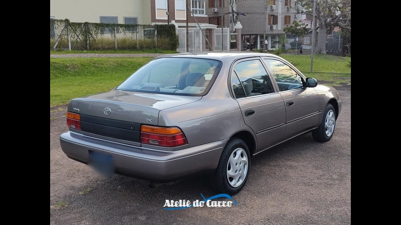 Toyota Corolla DX 1995 2º dono, em rara conservação original. VENDIDO ...