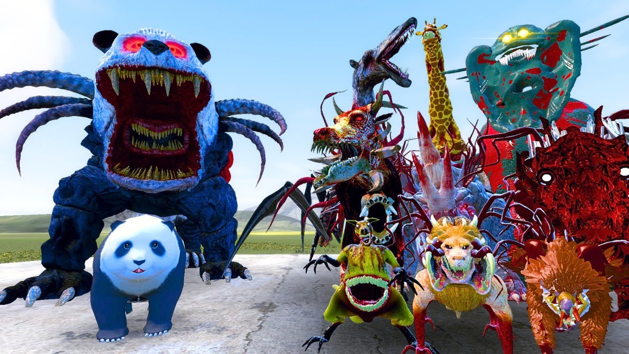 NEW ZOOCHOSIS MUTANT PANDA In Garry's Mod! - YouTube