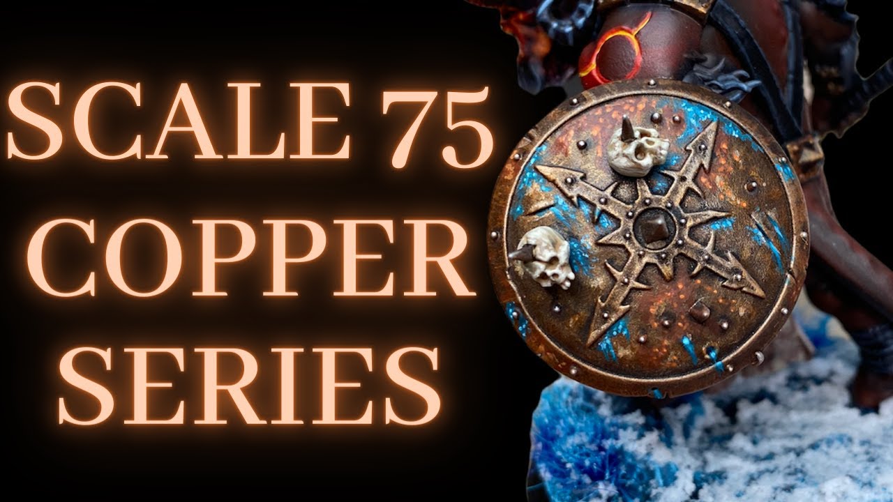How to paint with Scale 75 paints (Copper Series) - YouTube
