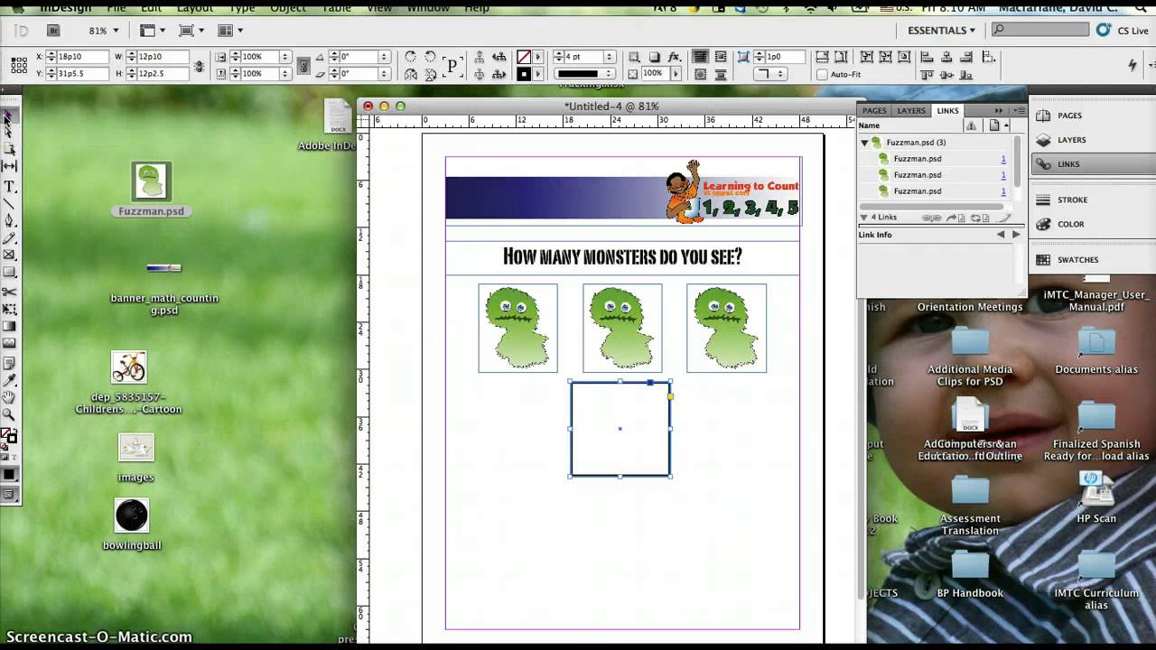 Adobe InDesign basic demo - YouTube