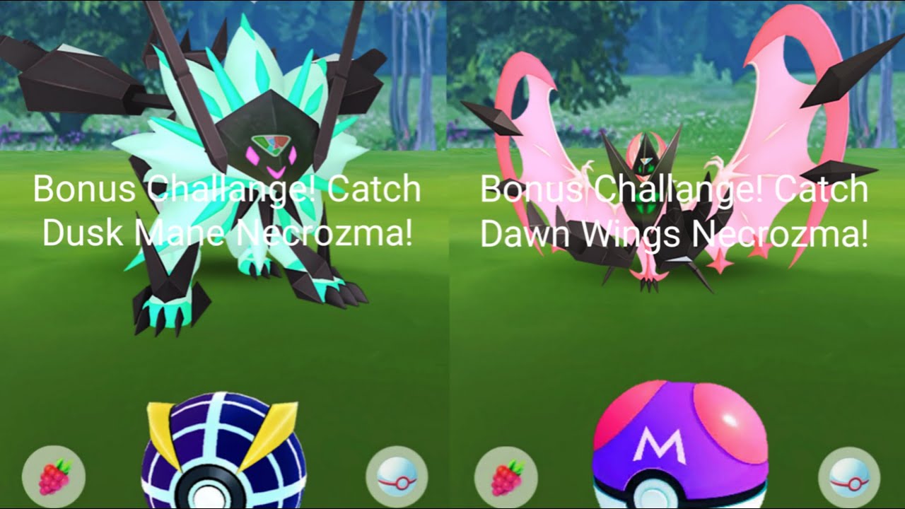 Shiny Necrozma fusion raid day started in pokemongo... - YouTube